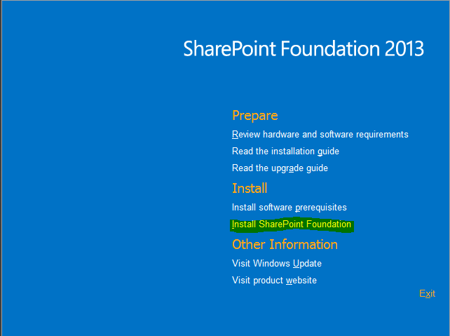 Install SharePoint 2013 Foundation on Windows Server 2012 Essentials ...